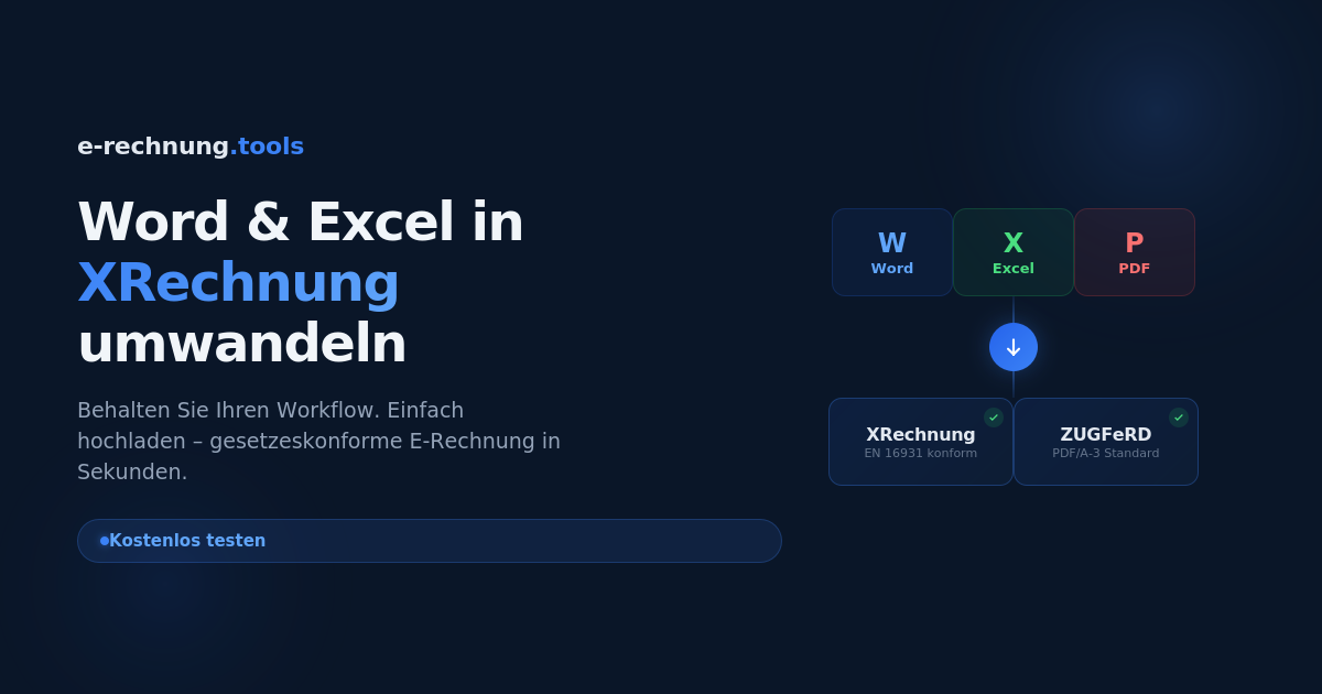 XRechnung Format: Aufbau, Pflichtfelder und XML erklärt